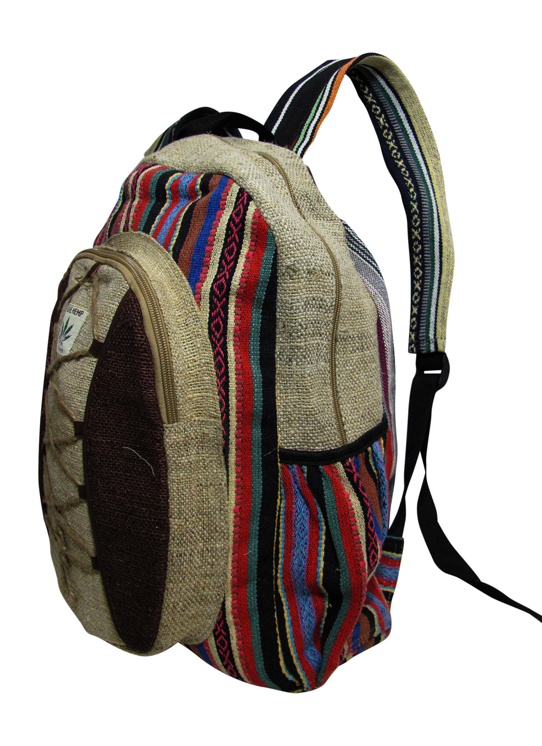 Heavy Duty Handmade Multipocket Himalayan Hemp Backpack – Ambali Fashion