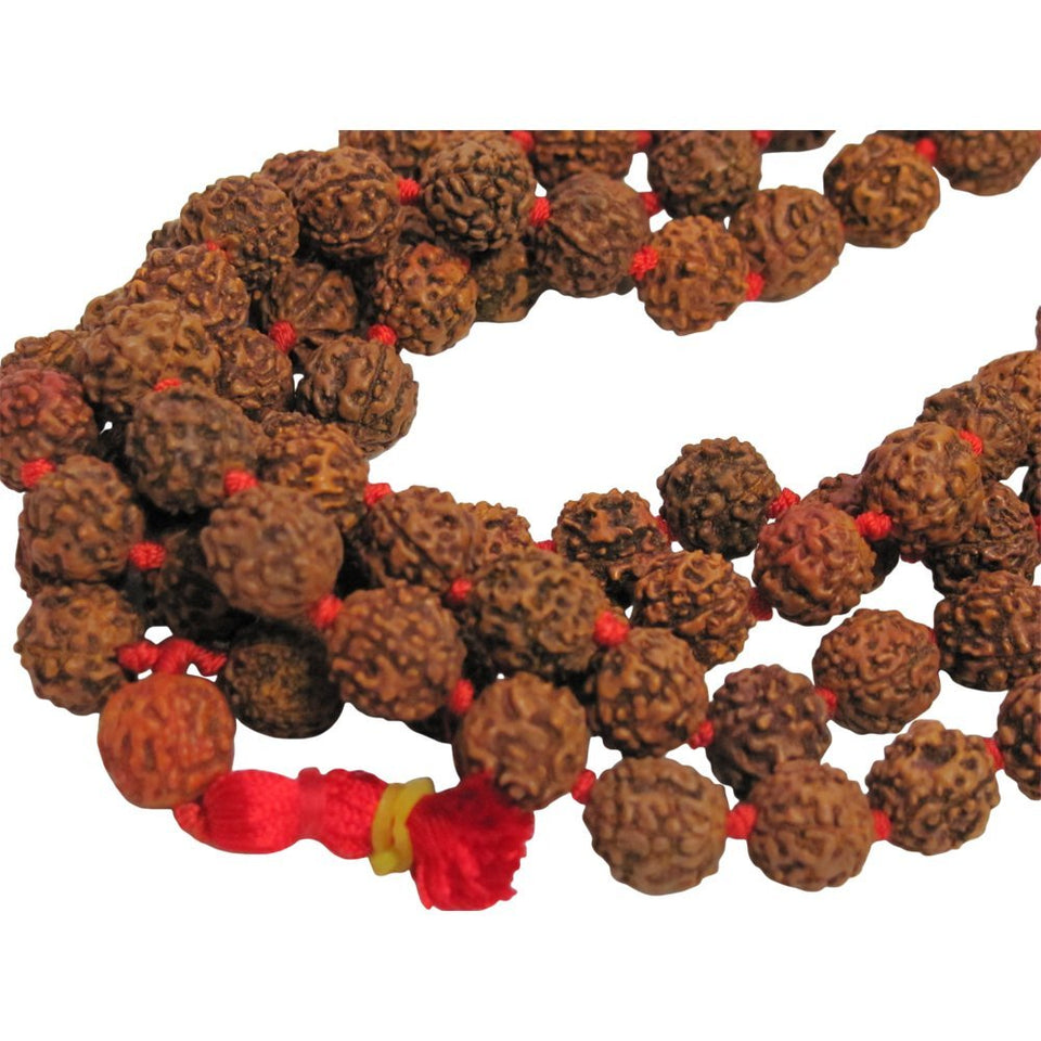 10mm 108 Rudraksha 5-Face Prayer Shiva Mala Bead Necklace – Ambali Fashion