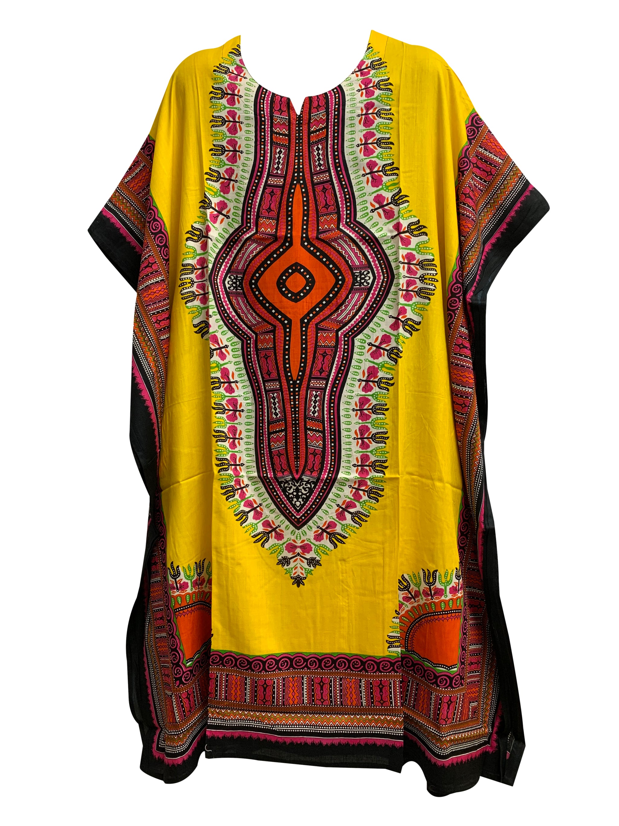 Men's Bohemian Ethnic Print African Dashiki Caftan Kaftan – Ambali Fashion
